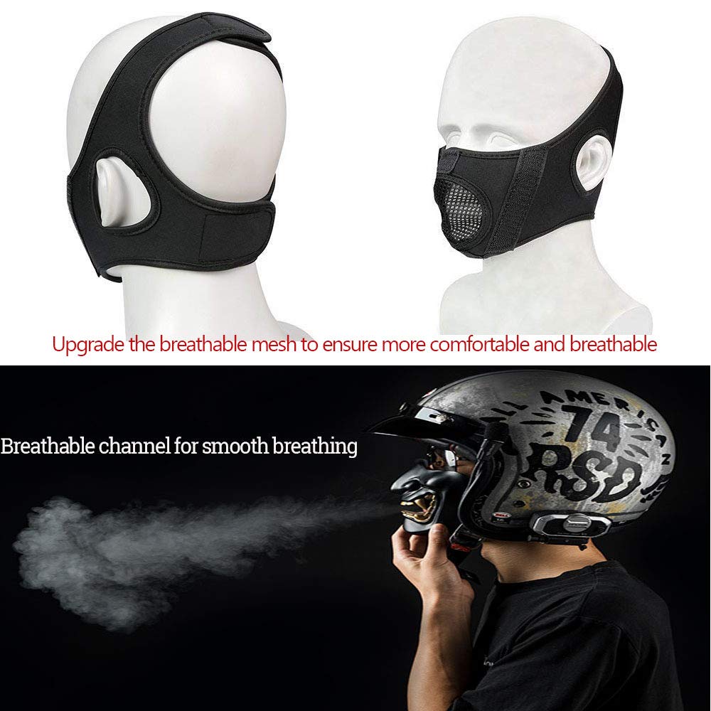 Supspy Samurai Airsoft Mask Tactical Prajna Half Face Hannya Oni ...