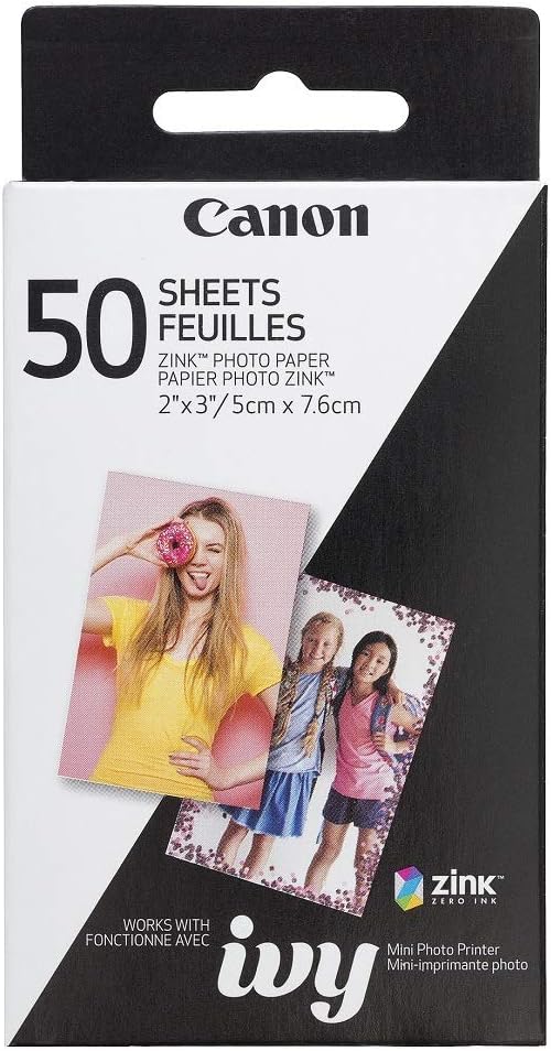 Amazon.com : Mi Portable Photo Printer Paper (2x3-inch, 20-sheets ...