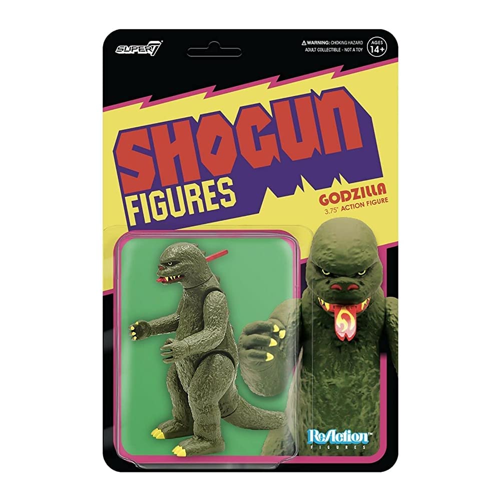 Amazon.com: Super7 Godzilla Shogun Figures 3 3/4-Inch Reaction Figure ...