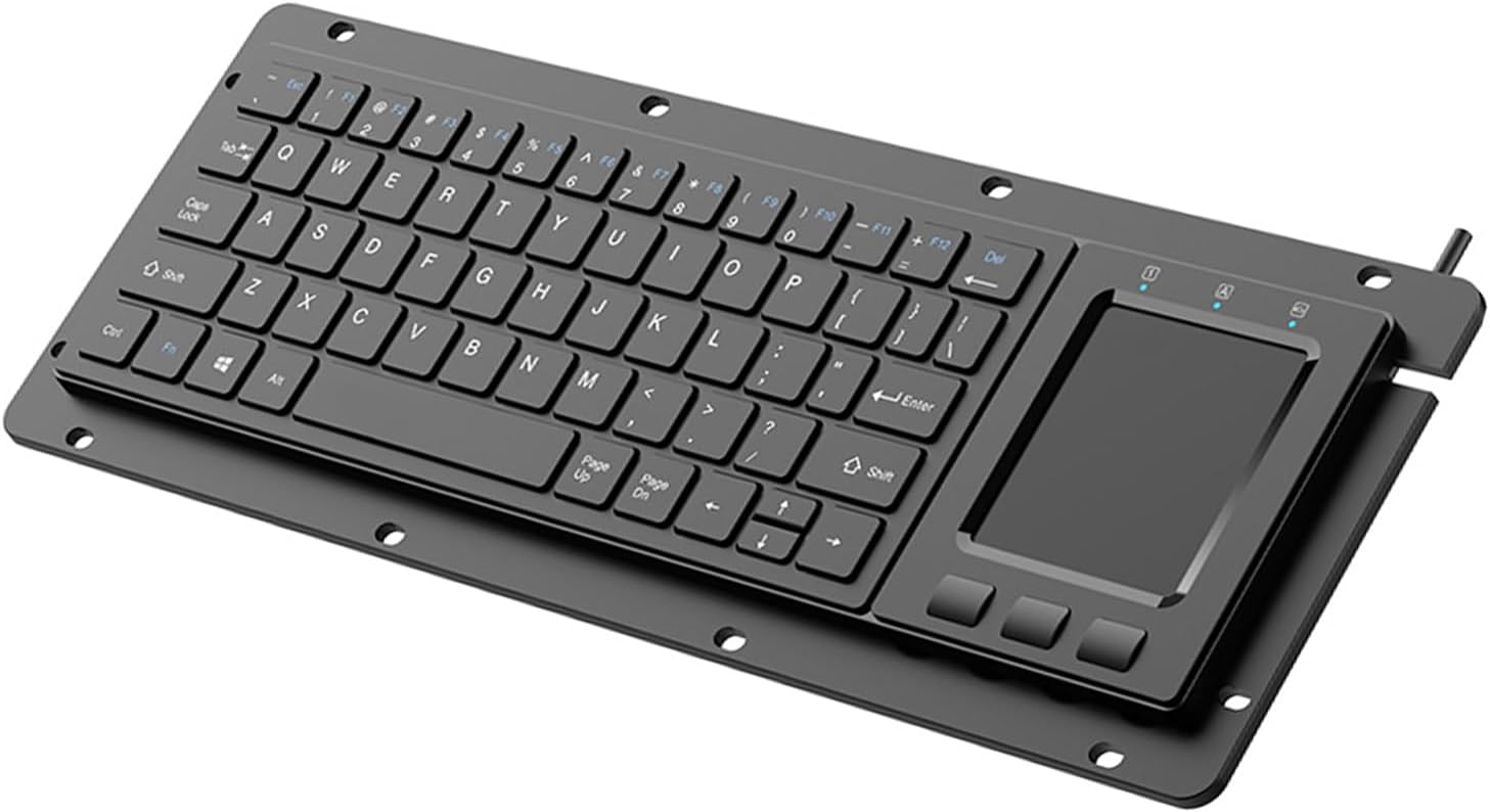 Industrial Keyboards Featuring Embedded Touchpads 64Keys for Automation ...
