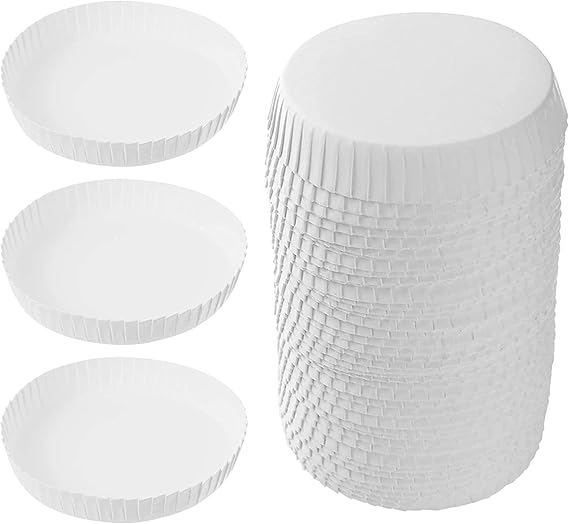 ELECDON 100pcs Disposable Paper Cup Covers, Coffee Tea Cup Covers ...