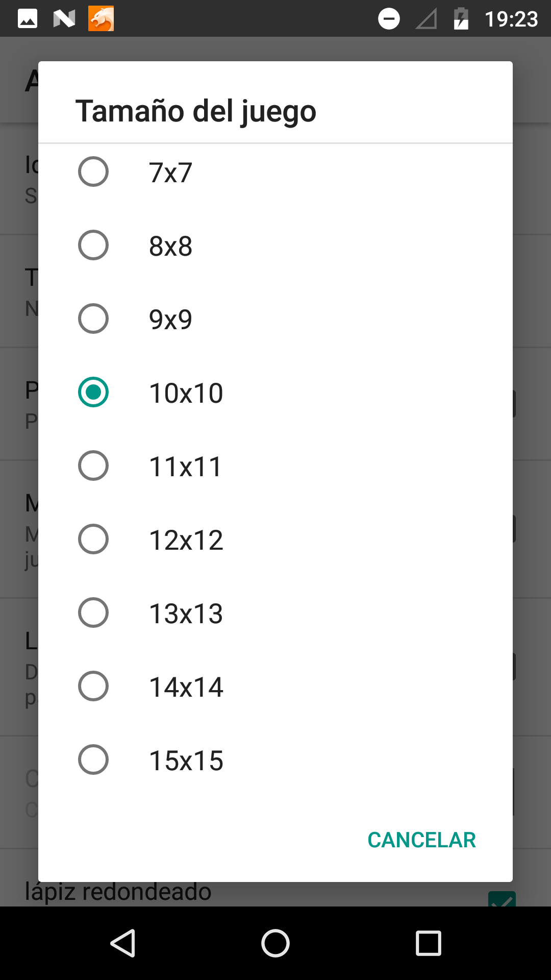 Aplicación Palabras Cruzadas en Español en Amazon Appstore