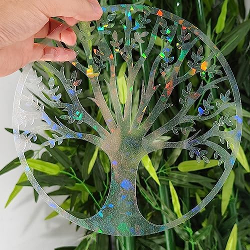 Amazon.com: Holographic Window Decals for Bird Strikes - Glass Reminder ...