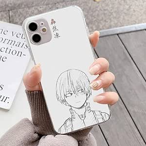 Shoto Todoroki My Hero Academia Anime Manga Phone Case for iPhone 11 12 ...