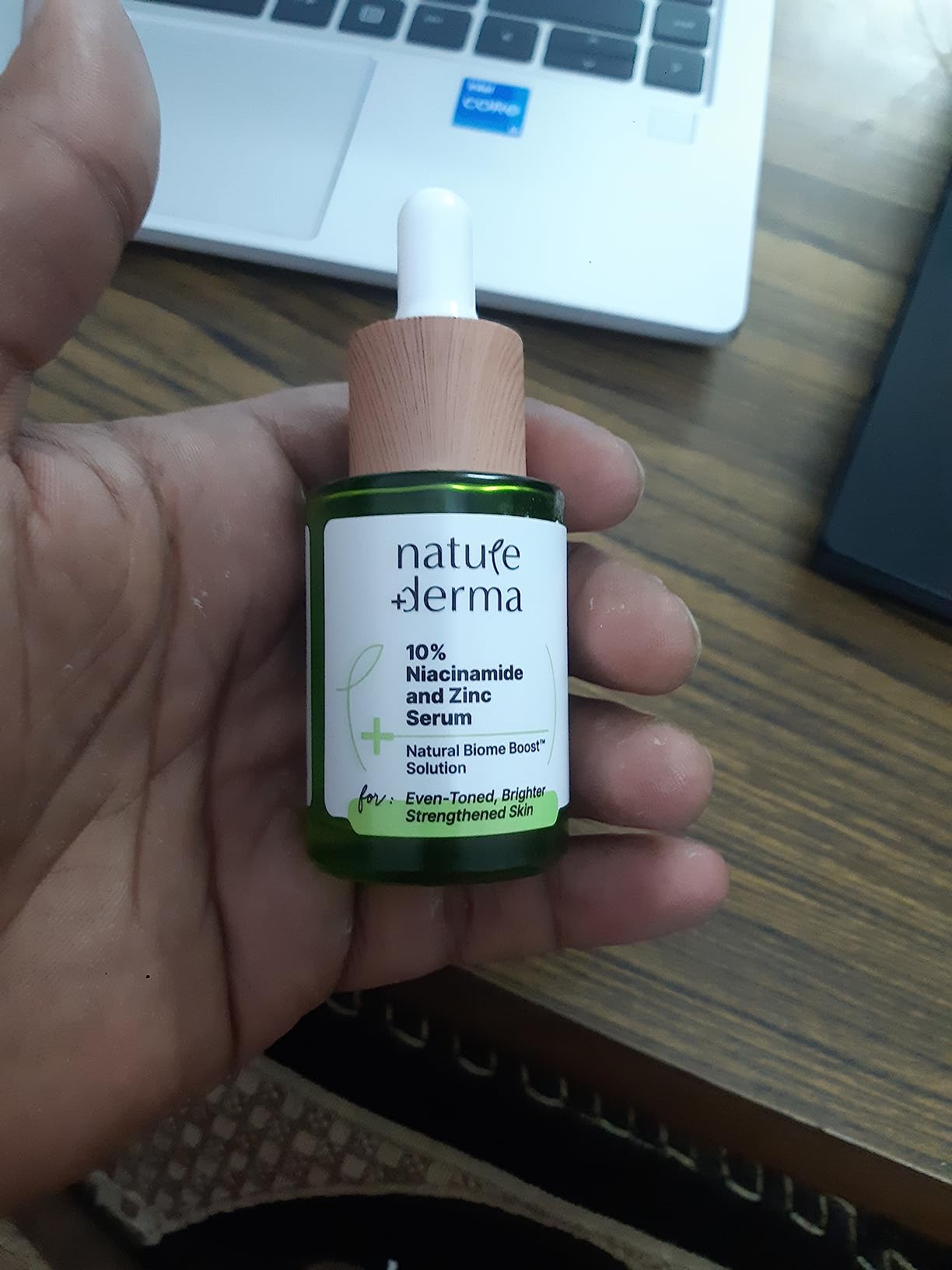 Nature Derma 10% Niacinamide & Zinc Serum with Natural Biome-Boost ...