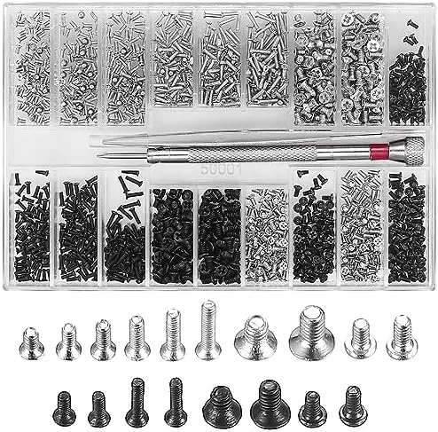 Amazon.com: 630 Pcs Tiny Micro Repair Screw Kit Eyeglass Sunglass ...