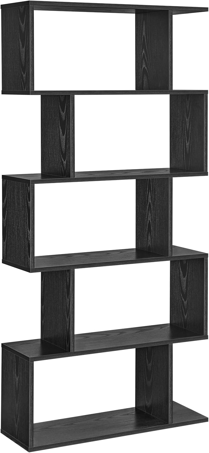 Amazon.com: VASAGLE Bookshelf, 23.6 Inches Wide, 6-Tier Open Bookcase ...