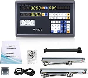 Amazon.co.jp: Digital Lattice Ruler VM600-2 Digital Leadout Dro Set ...