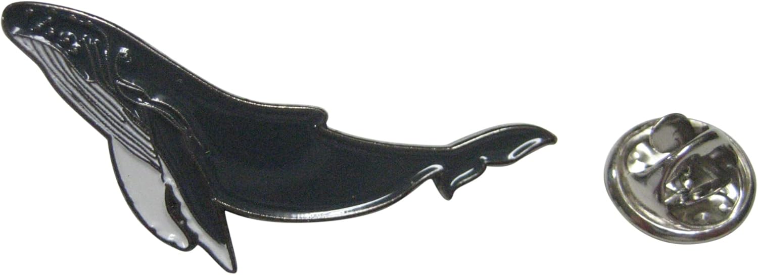 Amazon.com: Humpback Whale Lapel Pin: Clothing, Shoes & Jewelry