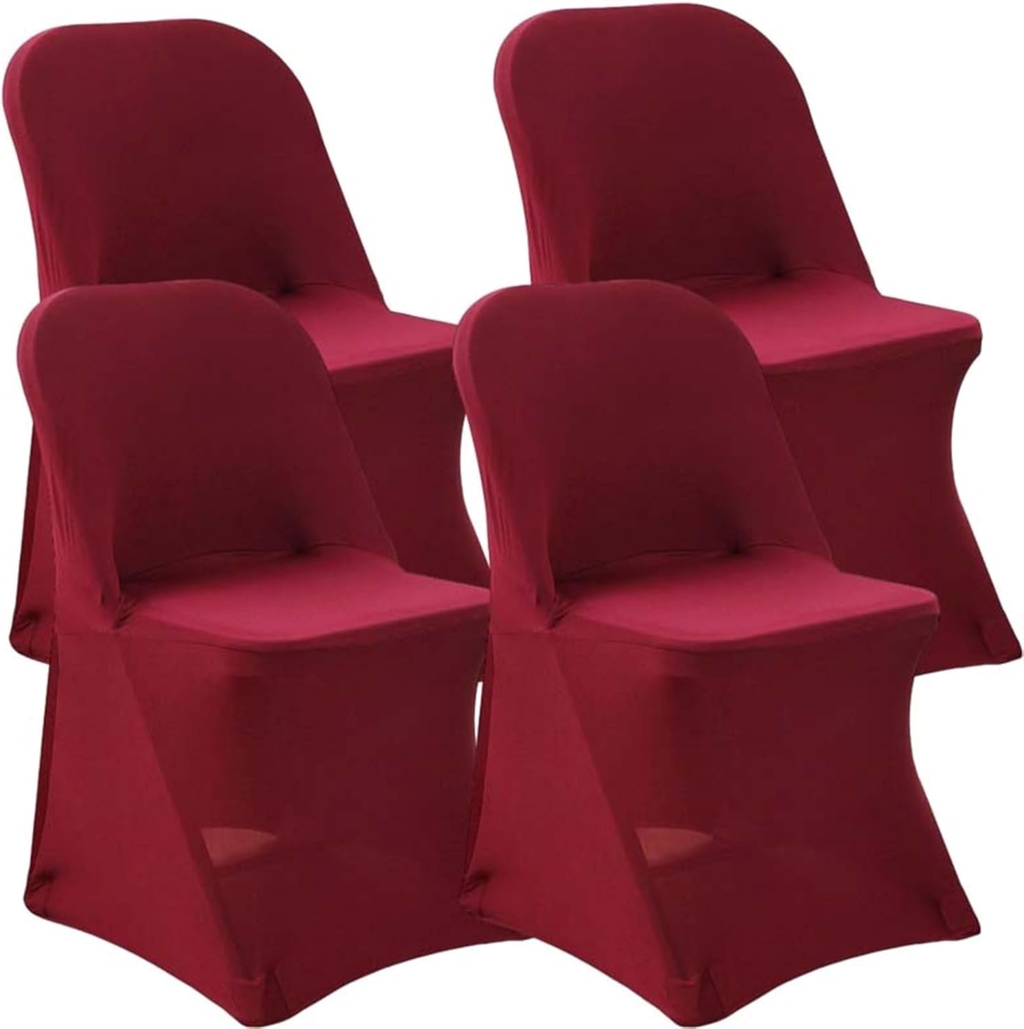 Amazon.com: DOLIJA Wedding Chair Covers, Banquet Spandex Chair ...