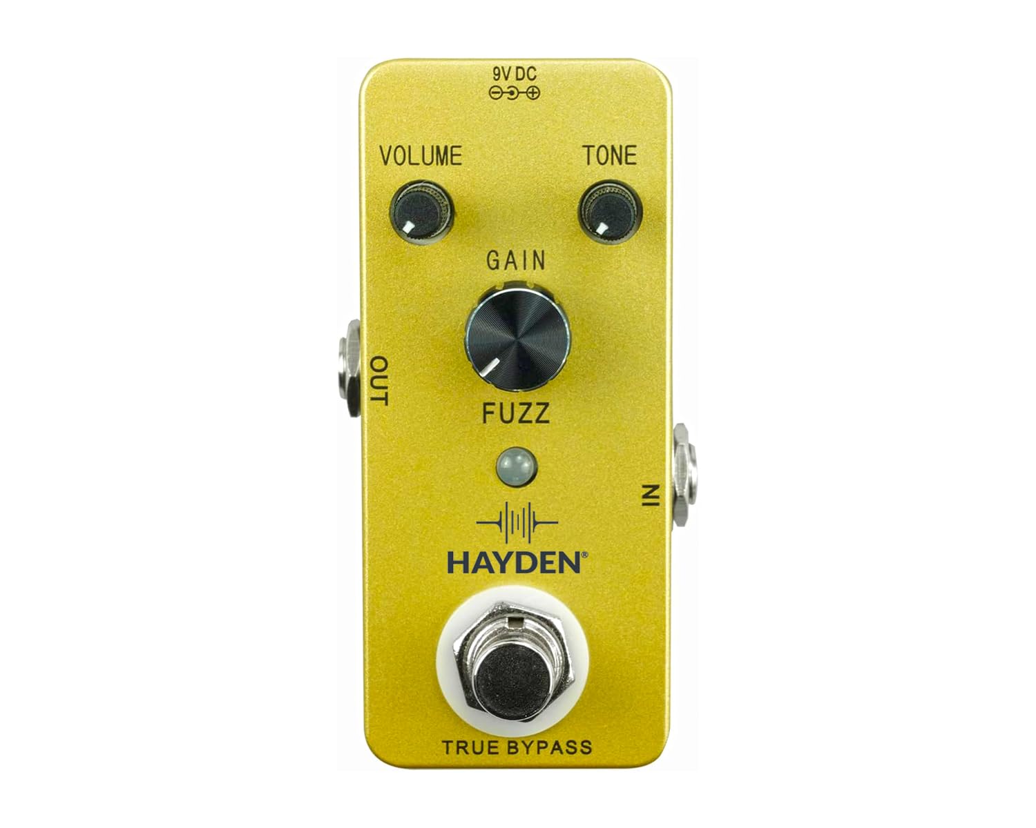 HAYDEN Analog Fuzz Pedal for Electric Guitar Bass True Bypass (FUZZ ...