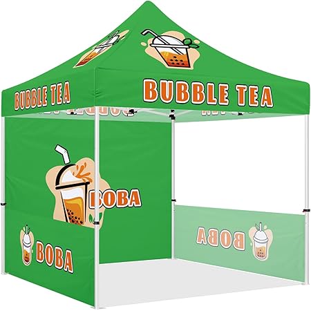 Amazon.com : ABLEM8CANOPY Custom Canopy Tent 10x10 with Logo ...