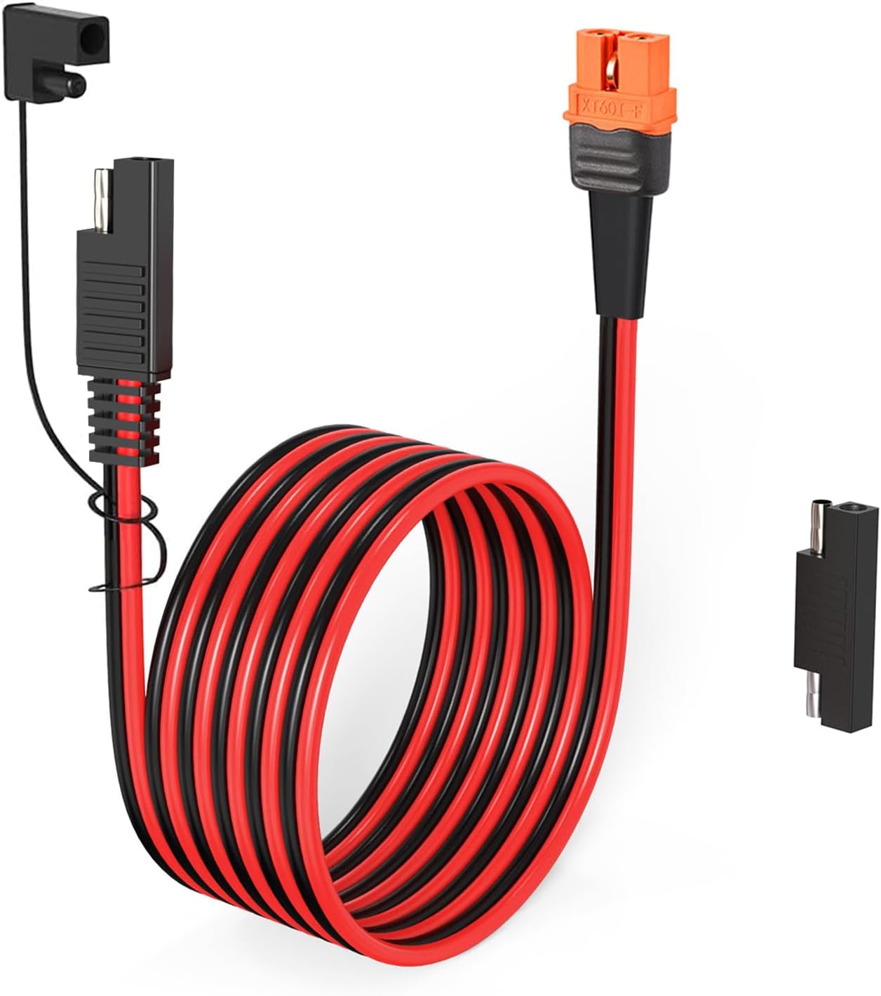 Amazon.com: ELFCULB 12AWG XT60i to SAE Adapter Extension Cable with SAE ...