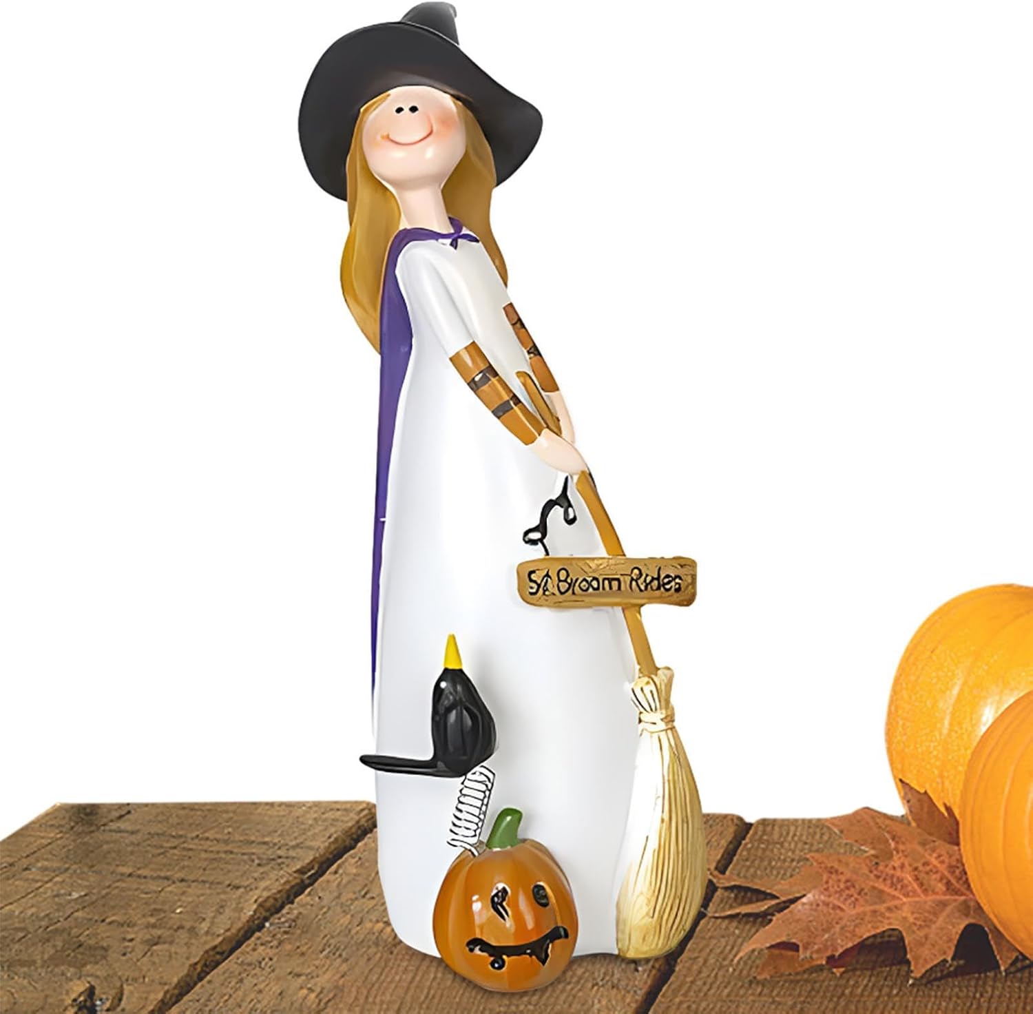 Beedozo Bewitching Witch Halloween Decor Figurine Statue Halloween ...