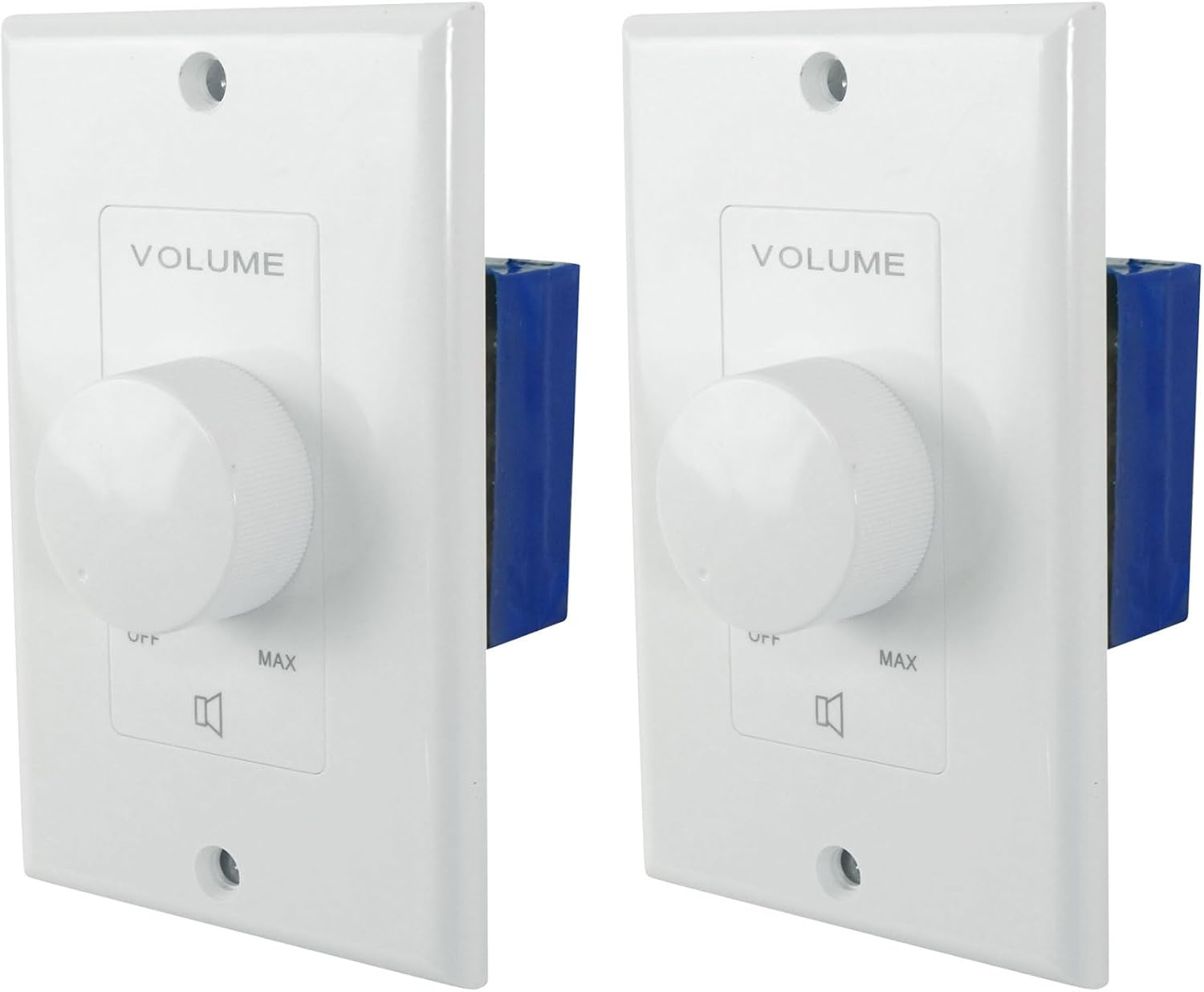 Amazon.com: (2) Rockville VOL70200 White 200w 70v Wall Volume Controls ...