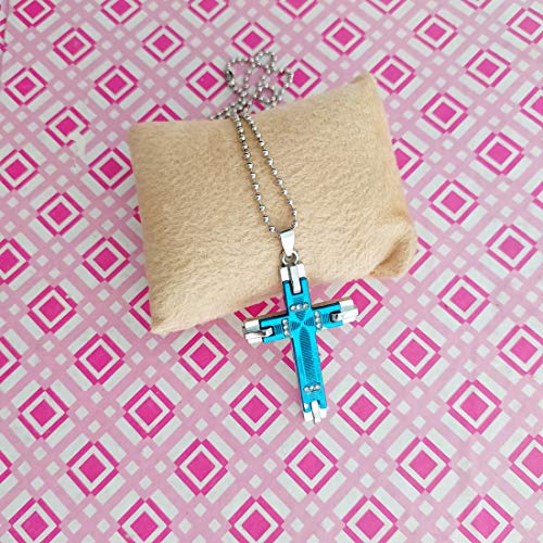 Buy Sullery Christmas Gift Cubic Zirconium Crystal Lord Holy Jesus ...