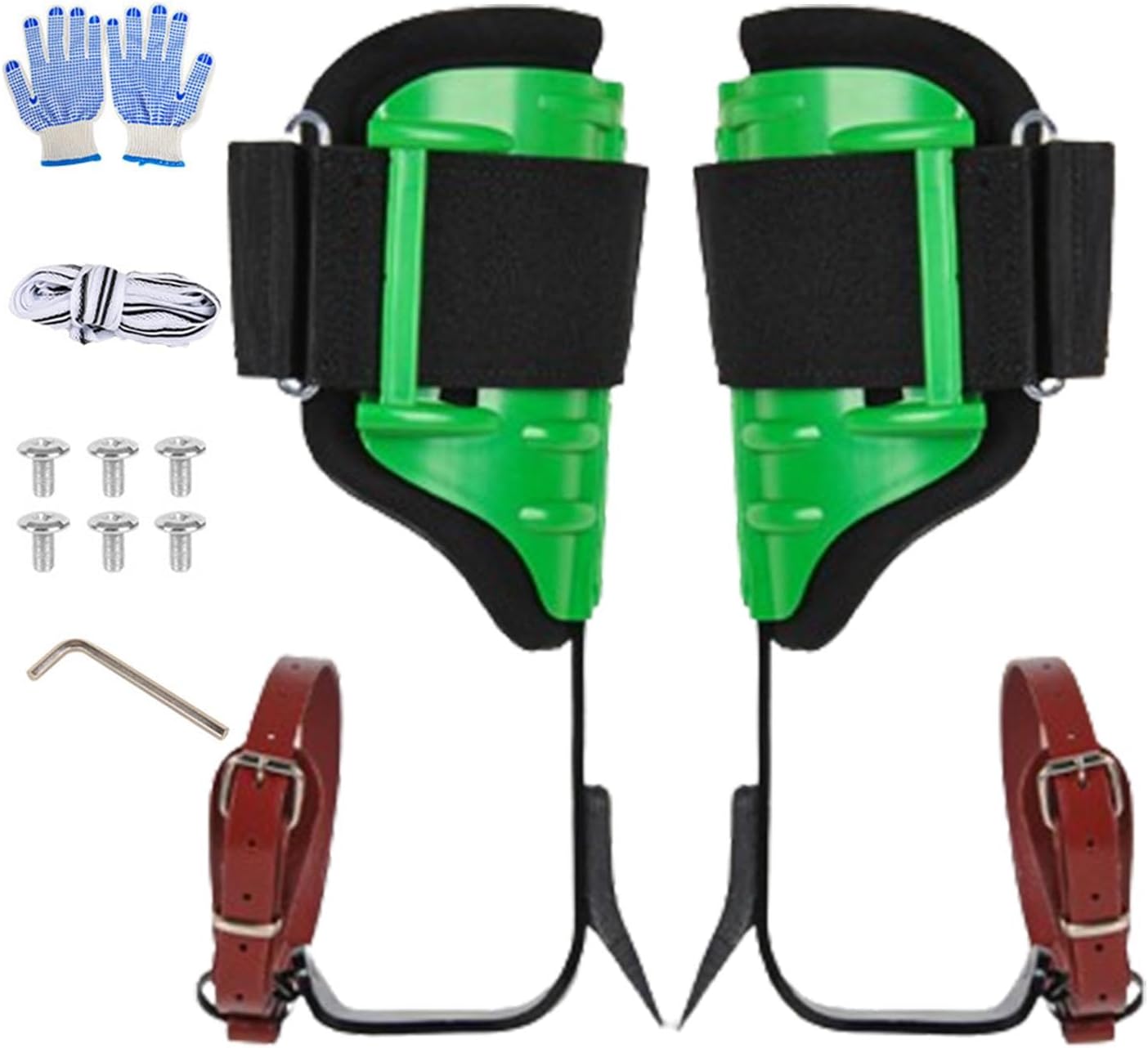 Amazon.com: Tree Climbing Spurs Set - Non-Slip Arborist Equipment for ...