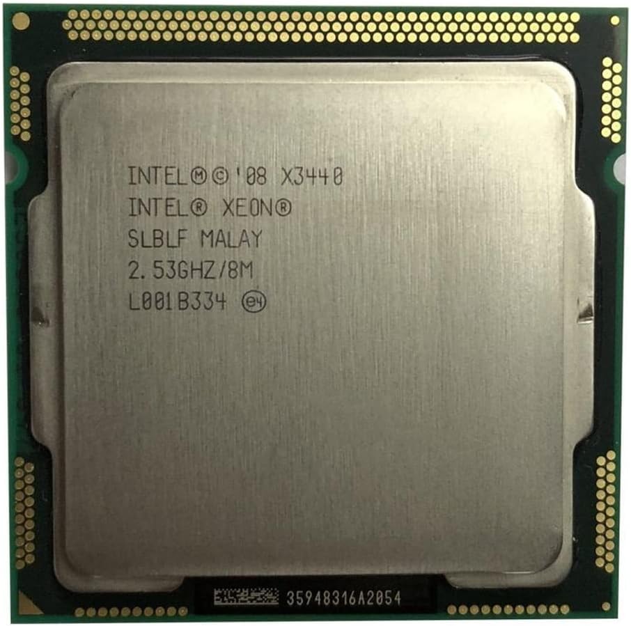Amazon.com: Intel Xeon X3440 2.5 GHz Quad-Core Eight-Thread 95W CPU ...