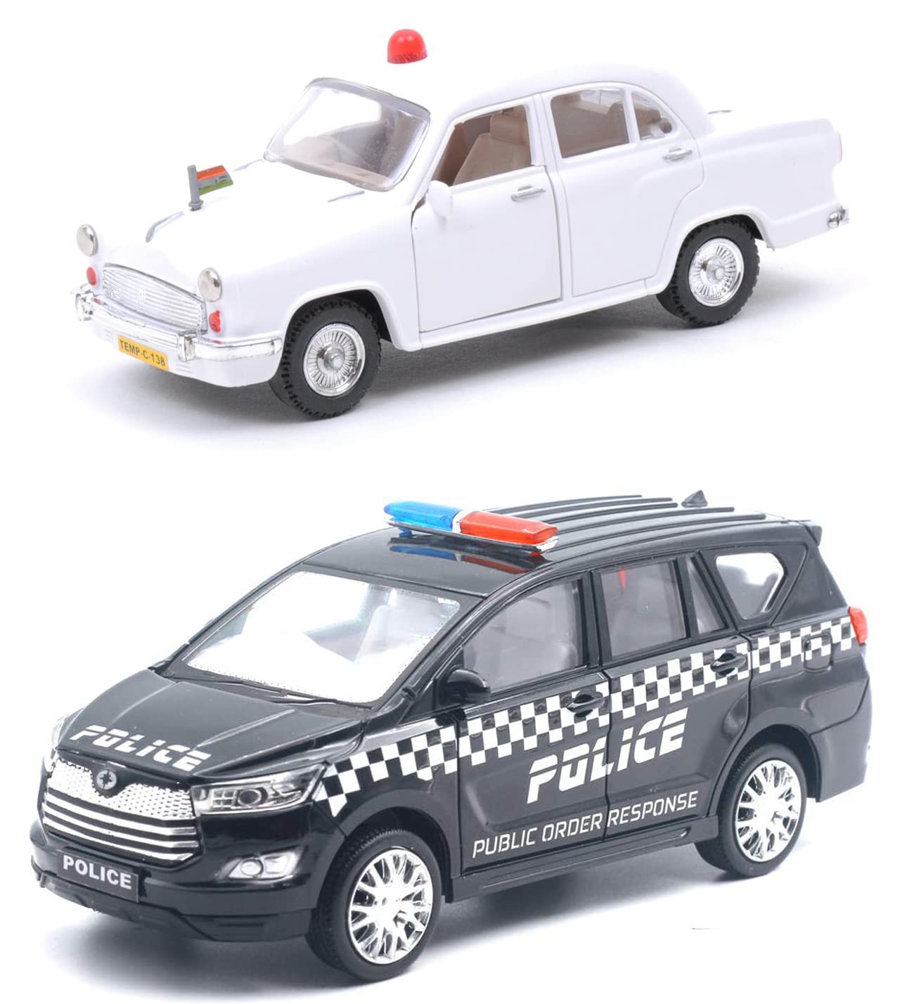 Buy toyco® ( Pack of 2 Pull Back VIP Ambassador (Door Openable ...