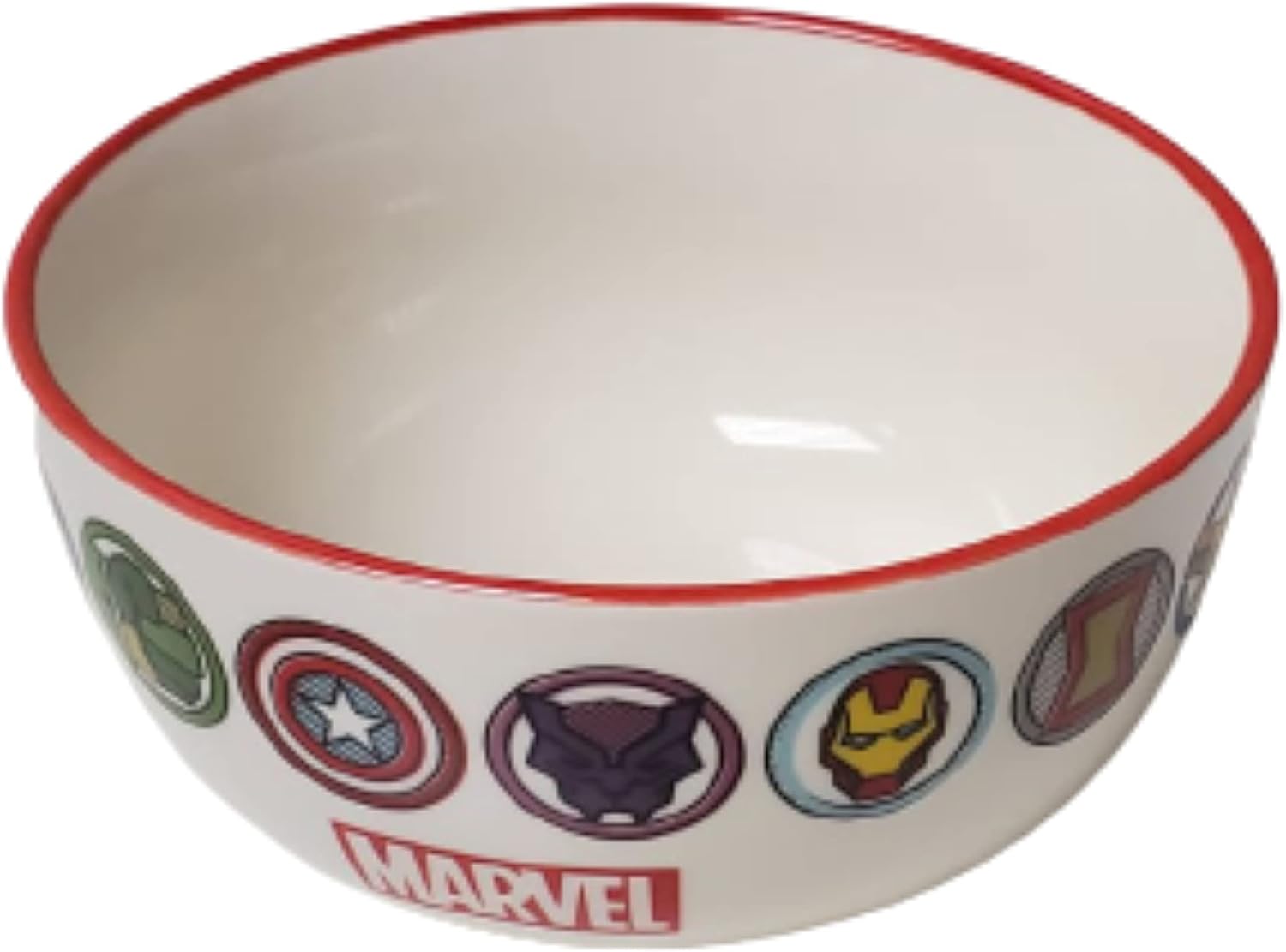 Marvel Ceramic Soup Bowl Superheroes Printed Lunch Breakfast Cereal ...