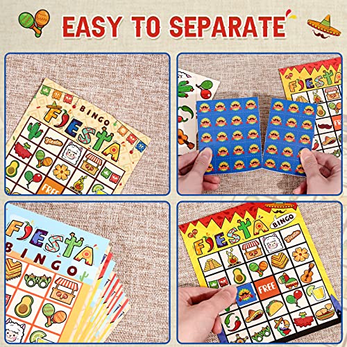 Snapklik.com : Mexican Fiesta Bingo Party Games - 24 Players Birthday ...