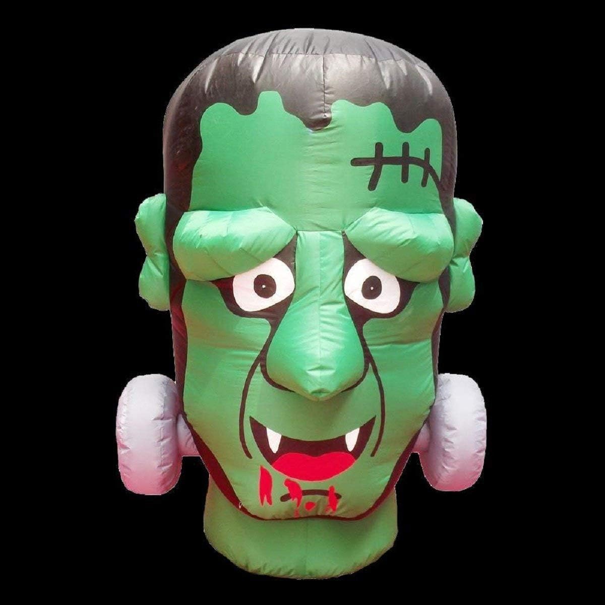 Amazon.com: 4 Seasons Global Halloween Inflatable 4' Frankenstein ...