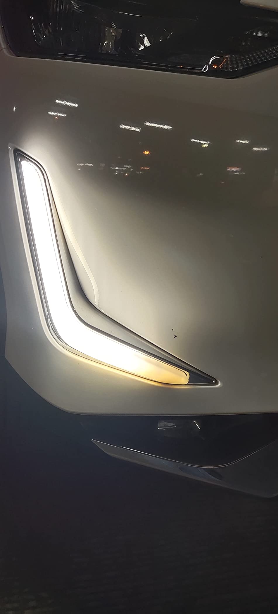 CARMART Led DRL compatible for MAGNITE 2021 with Indicator(Set of 2 ...