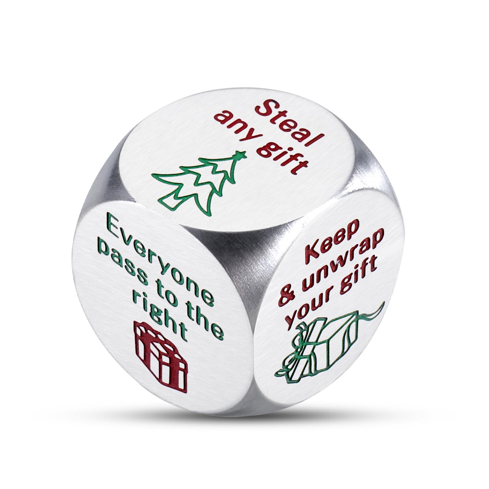 Amazon.com: Dice Games for Family Party,Steel Dice for Adult,Valentines ...