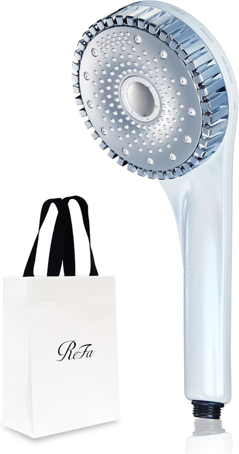 Amazon.co.jp: 新モデル 【公式ストア限定】リファファインバブルU/ReFa FINE BUBBLE U ホワイト ショッパー付き シャワーヘッド ナノバブル バス用品 お風呂 ...