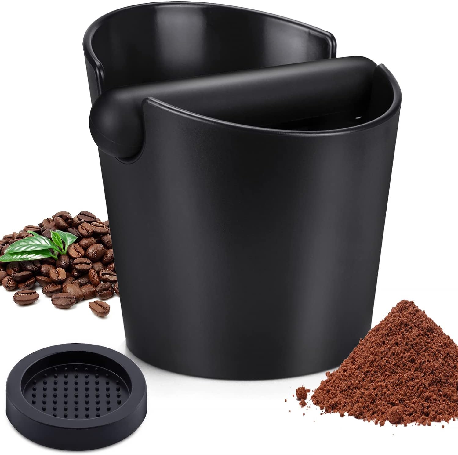 Bulaned Caja de Café de Acero Inoxidable, Caja para Café Espresso, Caja ...