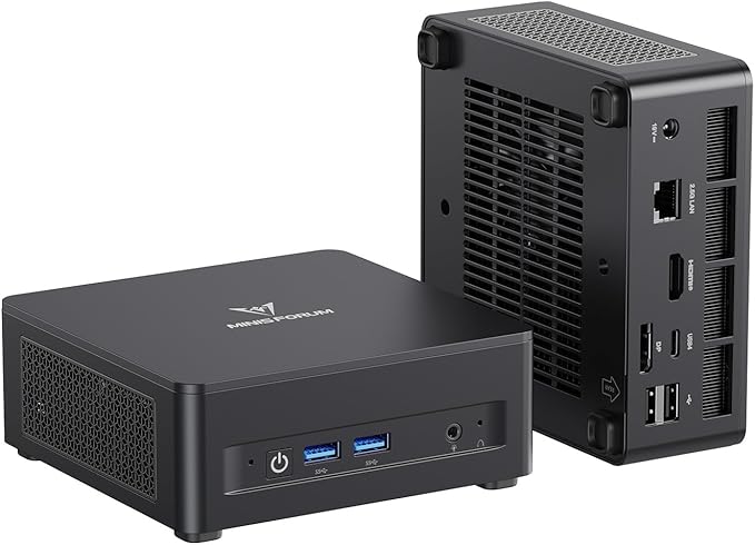 Amazon.com: MINISFORUM UM690L Slim Mini PC, AMD Ryzen 9 6900HX Mini ...