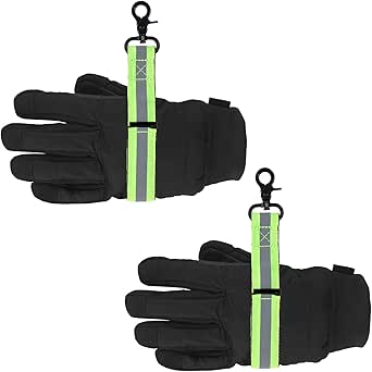 SynHHergyx Firefighter Glove Strap 2 Pcs Heavy Duty Firefighter Turnout ...