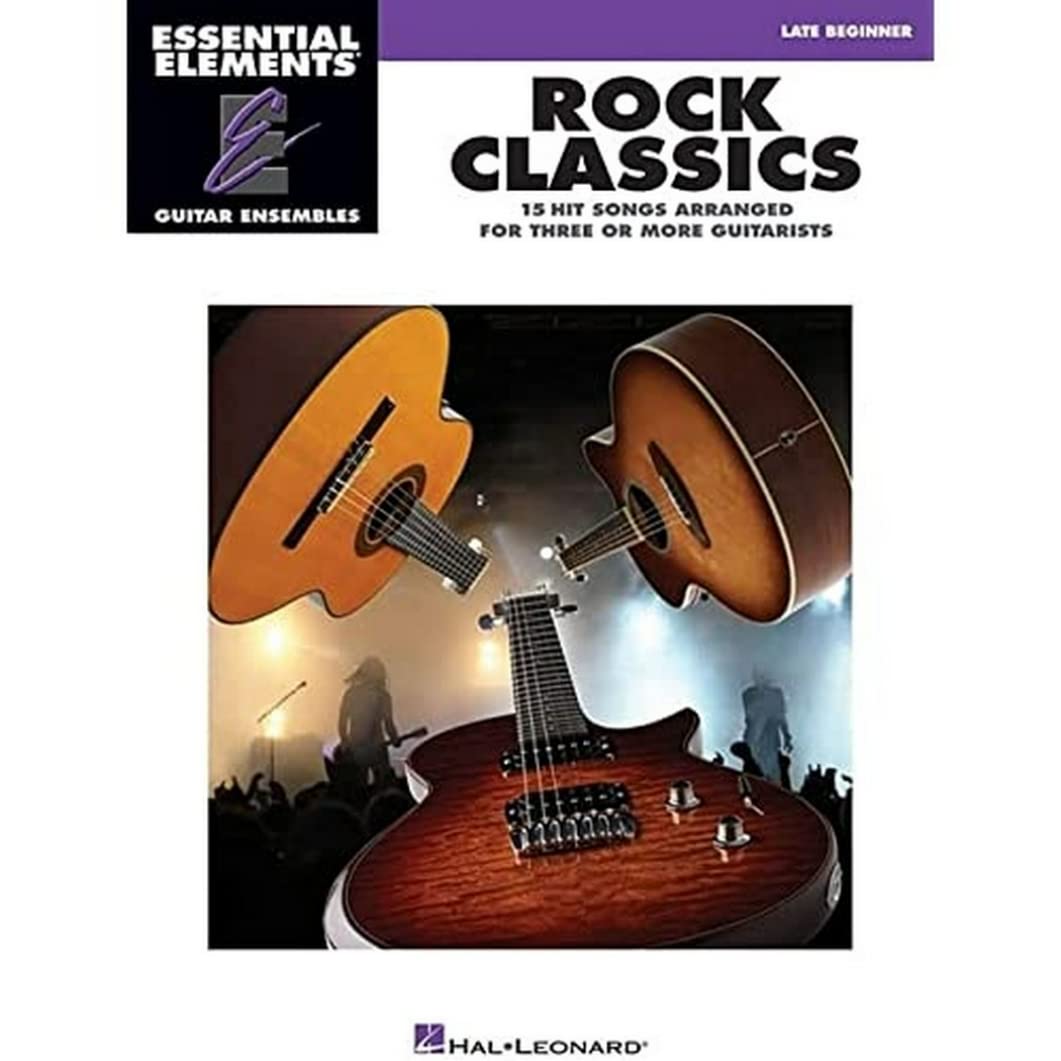 Amazon.com: Rock Classics: Essential Elements Guitar Ensembles Late ...