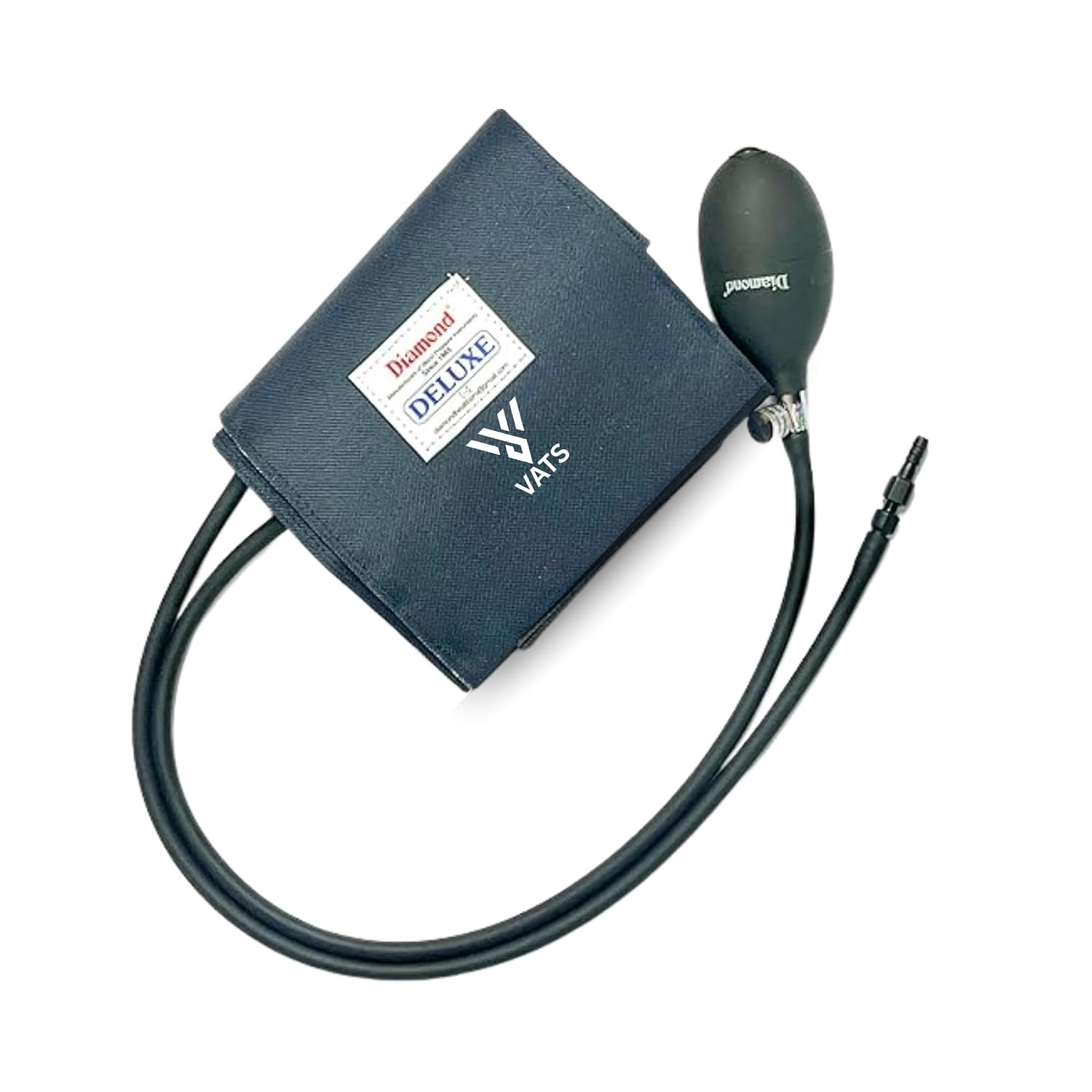 VATS Original Diamond Deluxe BP Cuff with Bladder, Bulb, & Valve - BP ...