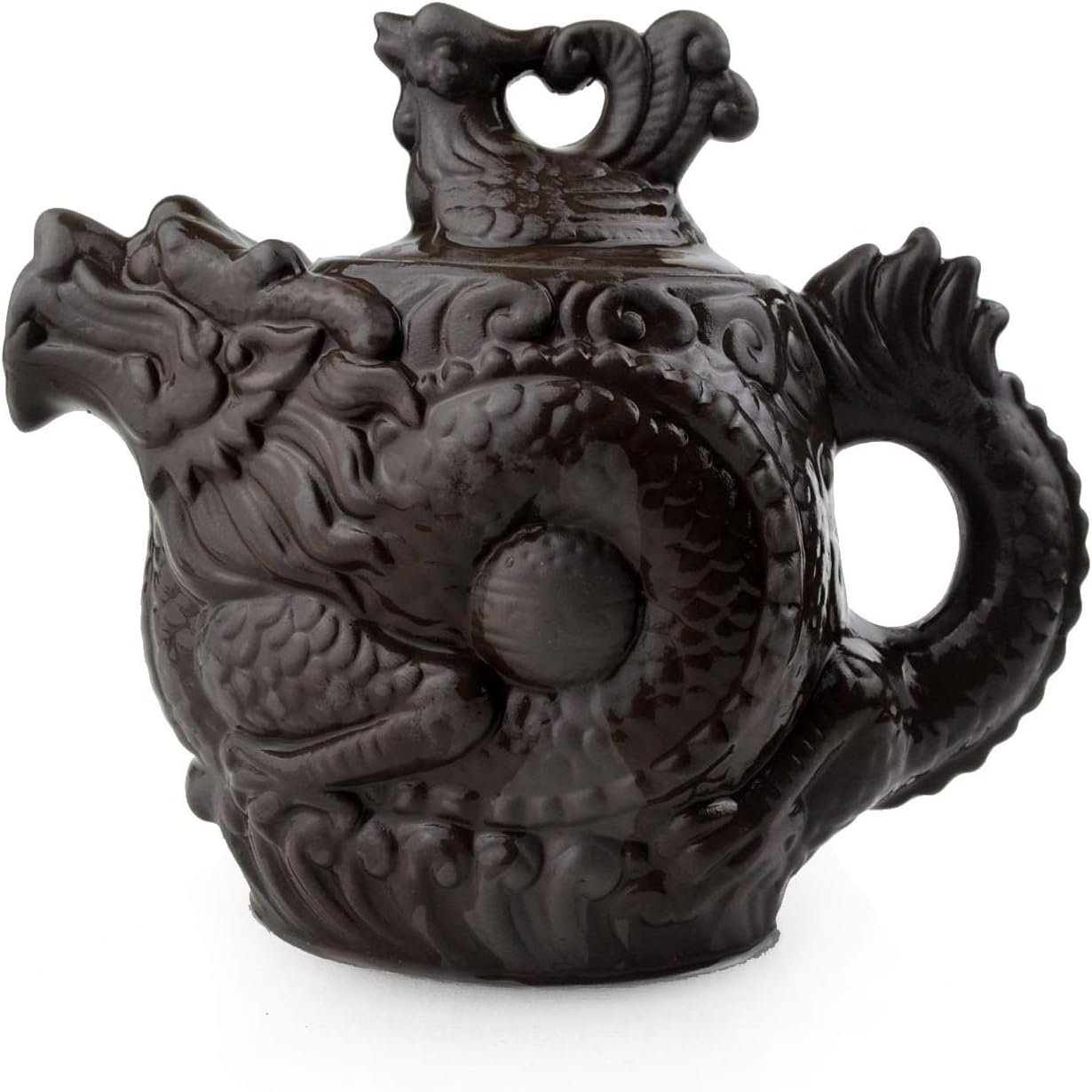 Amazon.com | Authentic Yixing Teapot Dragon and Phoenix Tea Pot Big ...