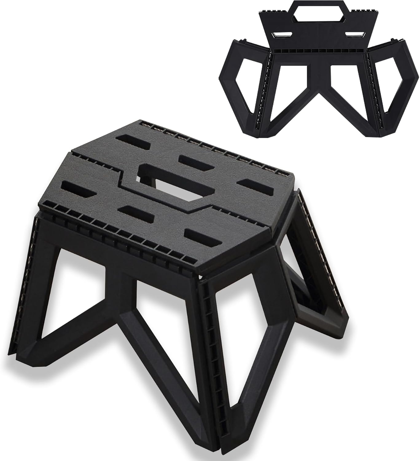 Amazon.com: Folding Step Stool - Foldable Foot Stool with 9Inch Height ...