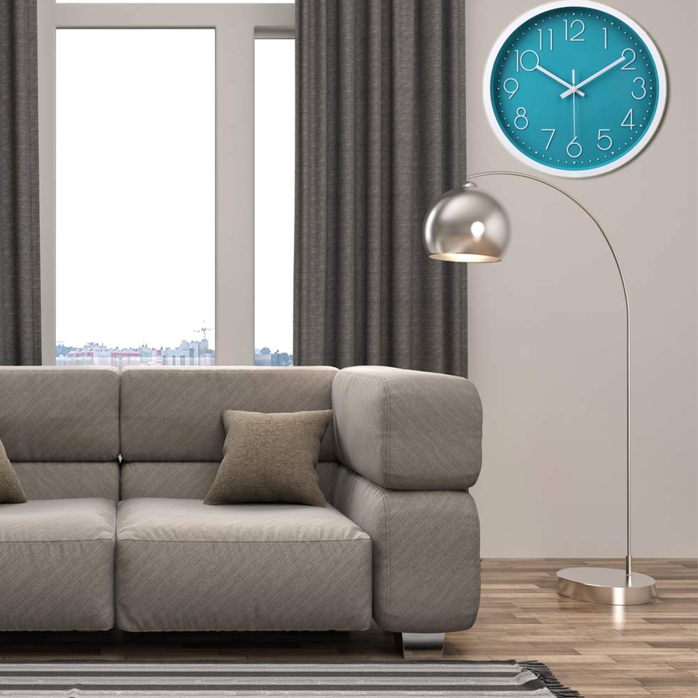 Turquoise Clocks Turquoise Wall Clocks | Zazzle