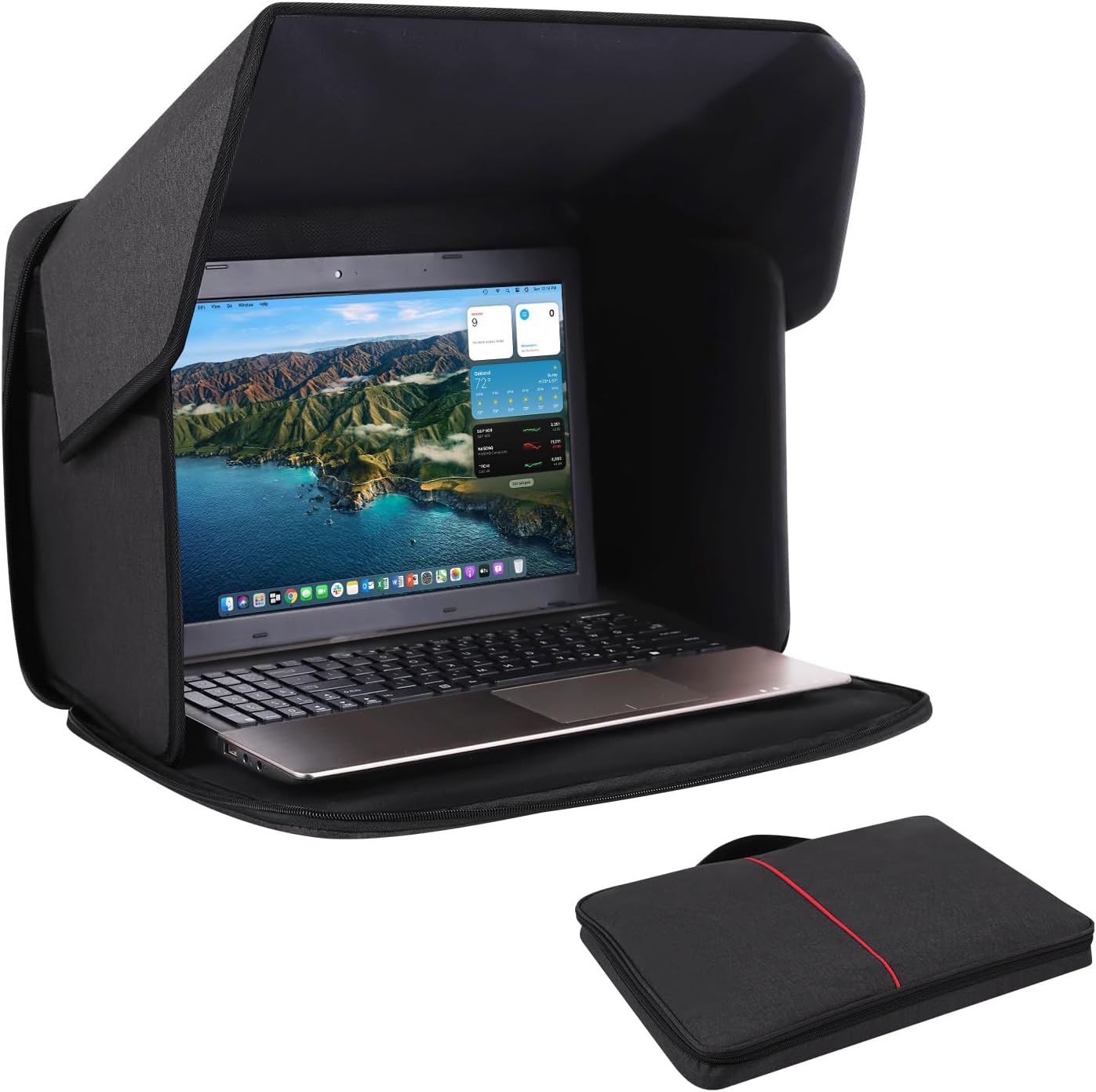 Amazon.com: YUMTIM Laptop Sun Shade Laptops Sun Glare Shield Laptop ...