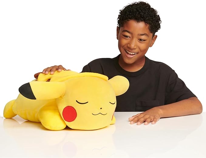 Amazon.com: Pokémon Pikachu Sleeping Plush - 18-Inch Premium Plush in ...