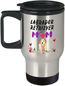 Amazon.com: Labrador Retriever Mom Mug – Yellow Labrador Gifts – Yellow ...