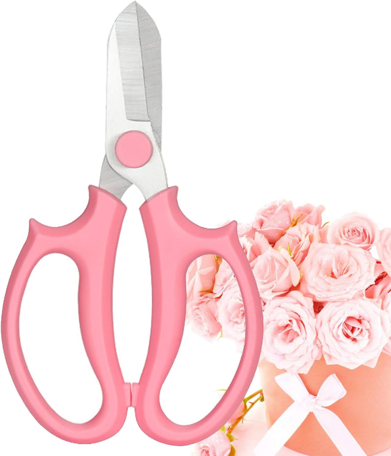 Amazon.com : Leize Flower Scissors, Premium Thickened Stainless Steel ...