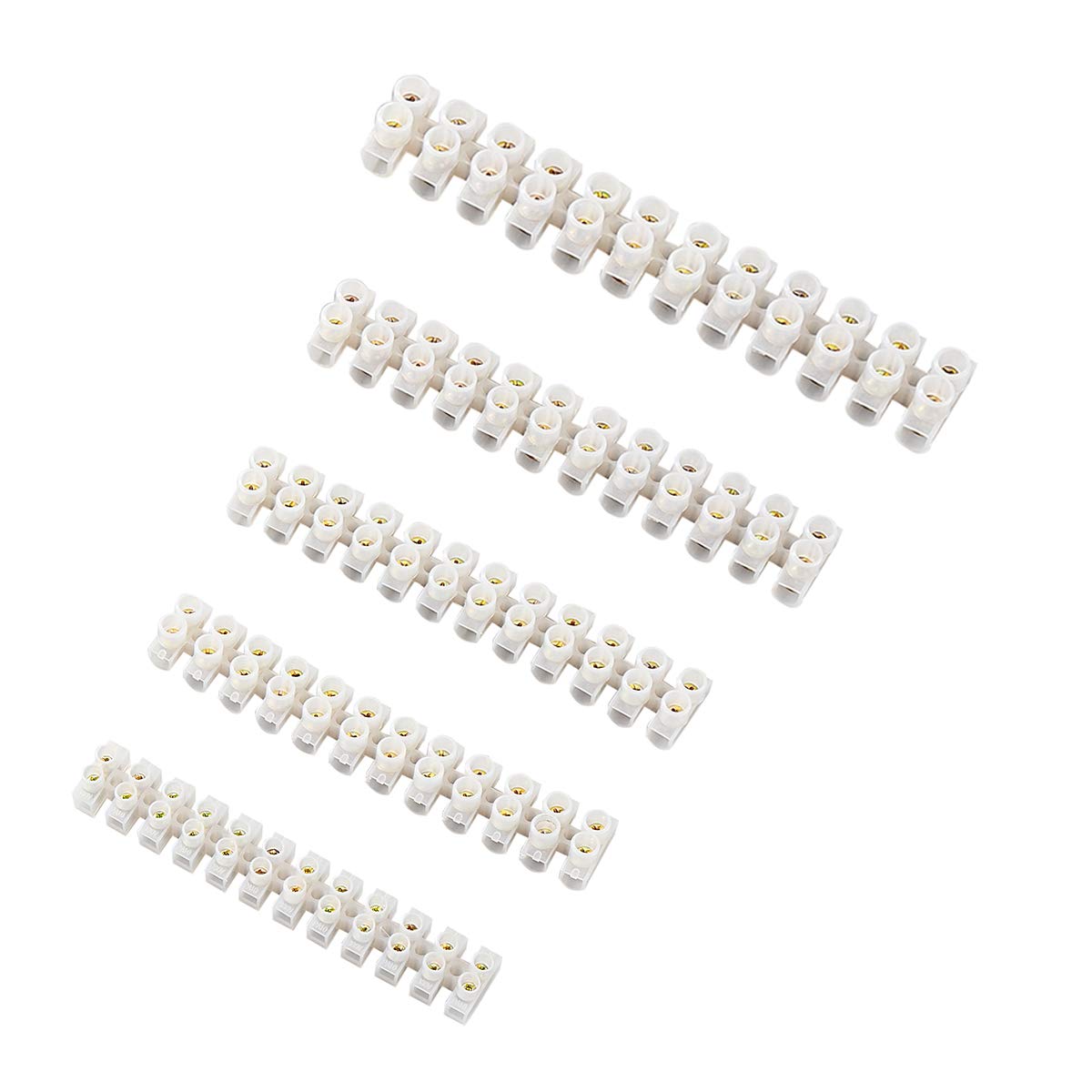 Litorange Clear Electrical Terminal Blocks 5 Sizes 10A 15A 20A 30A 60A ...