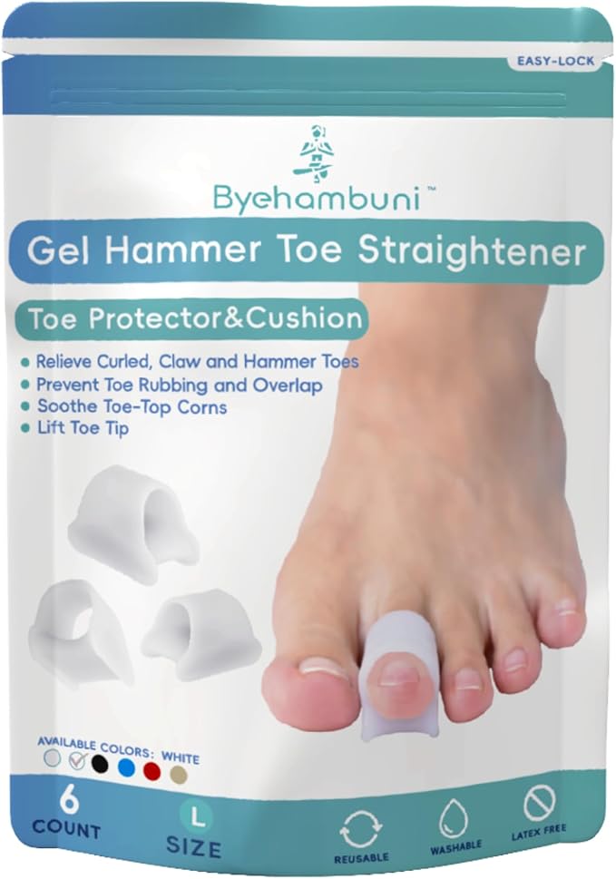 Amazon.com: 6 PCS Hammer Toe Straightener - Hammer Toe Corrector for ...