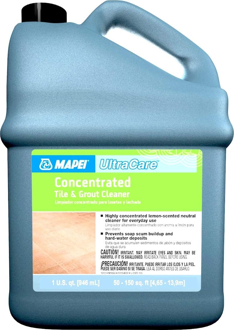 Amazon.com: Mapei Ultracare Heavy-Duty Stone, Tile & Grout Cleaner ...