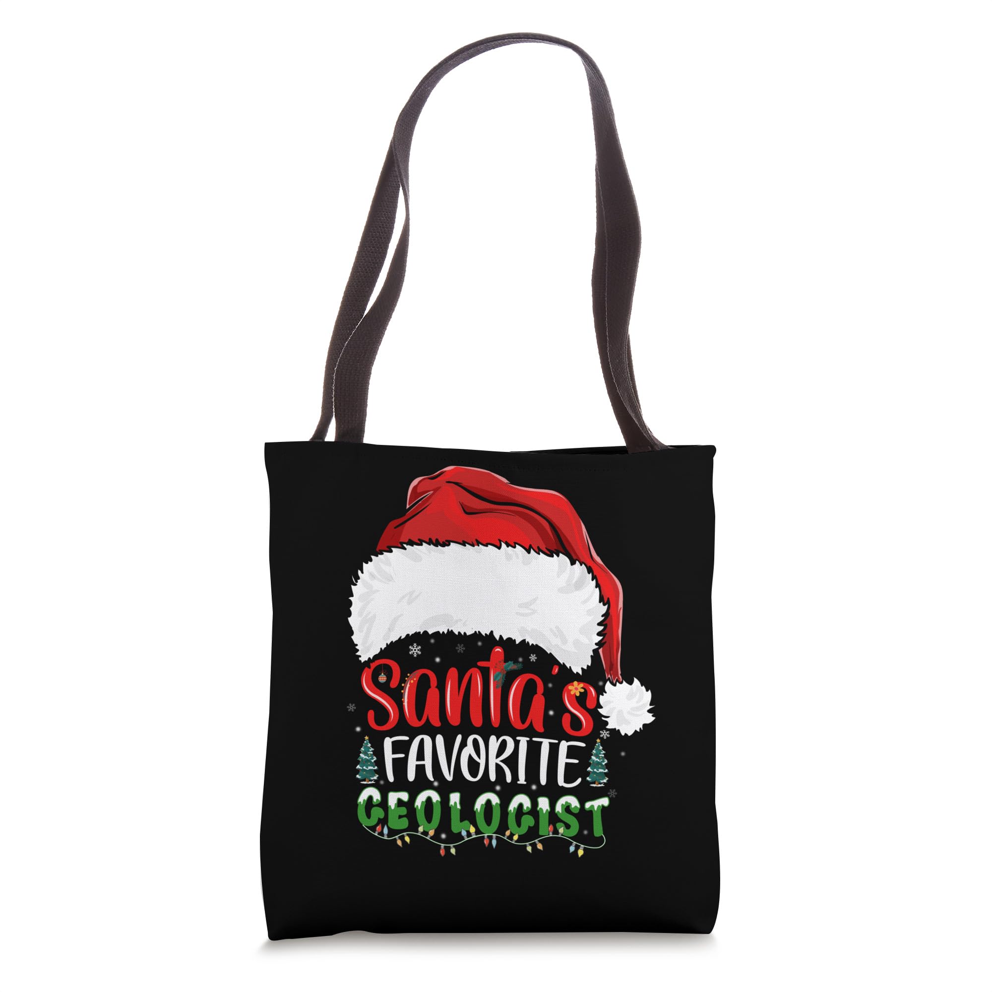 Amazon.com: Santa's Favorite Geologist Funny Christmas Geologist Tote ...