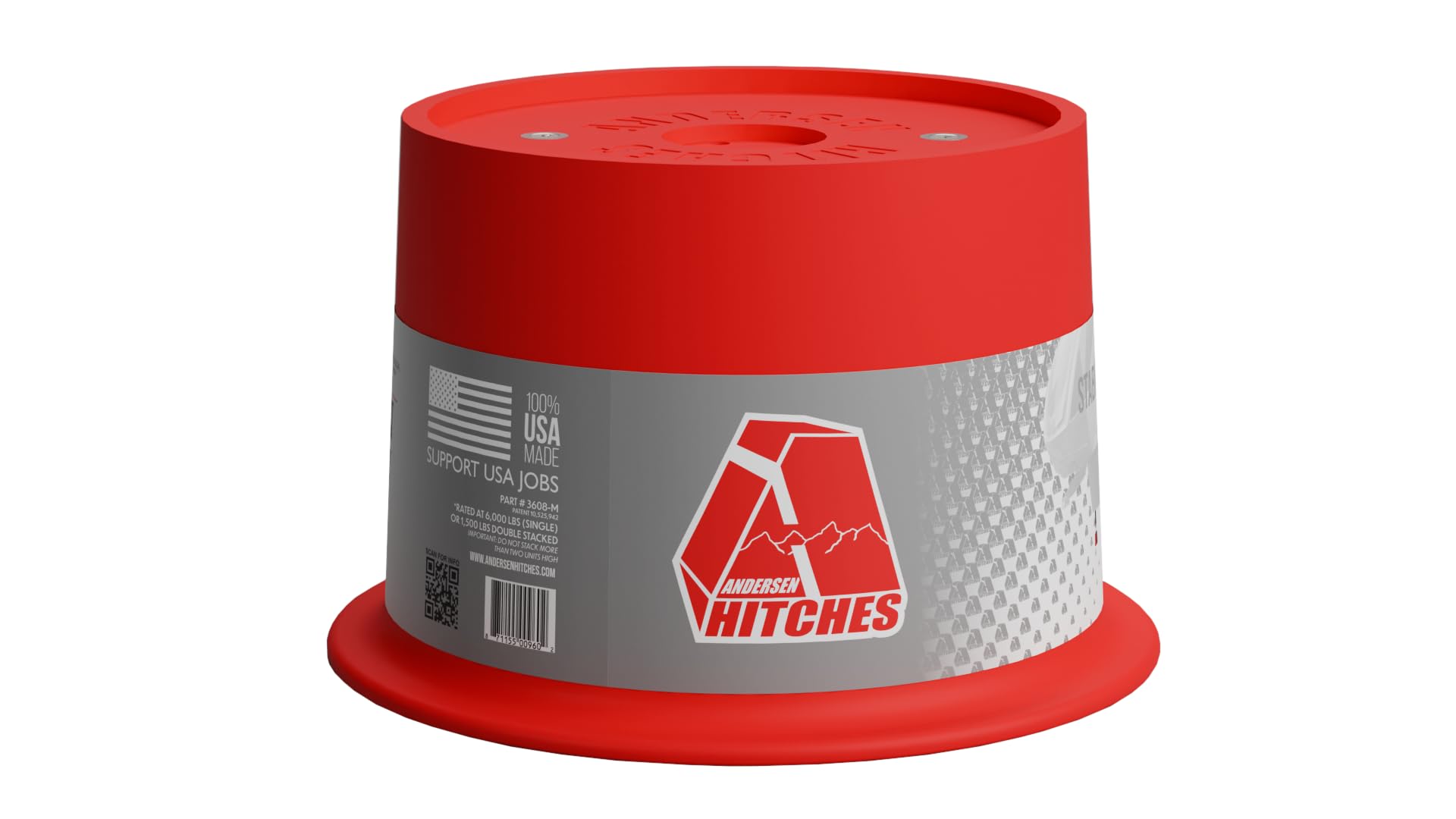 ANDERSEN HITCHES | RV Travel Accessories | 1-Pack Trailer Jack Block w ...