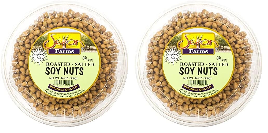 Amazon.com: Dried Soybeans (Soynuts) Roasted Salted, 14 Oz., Kosher ...