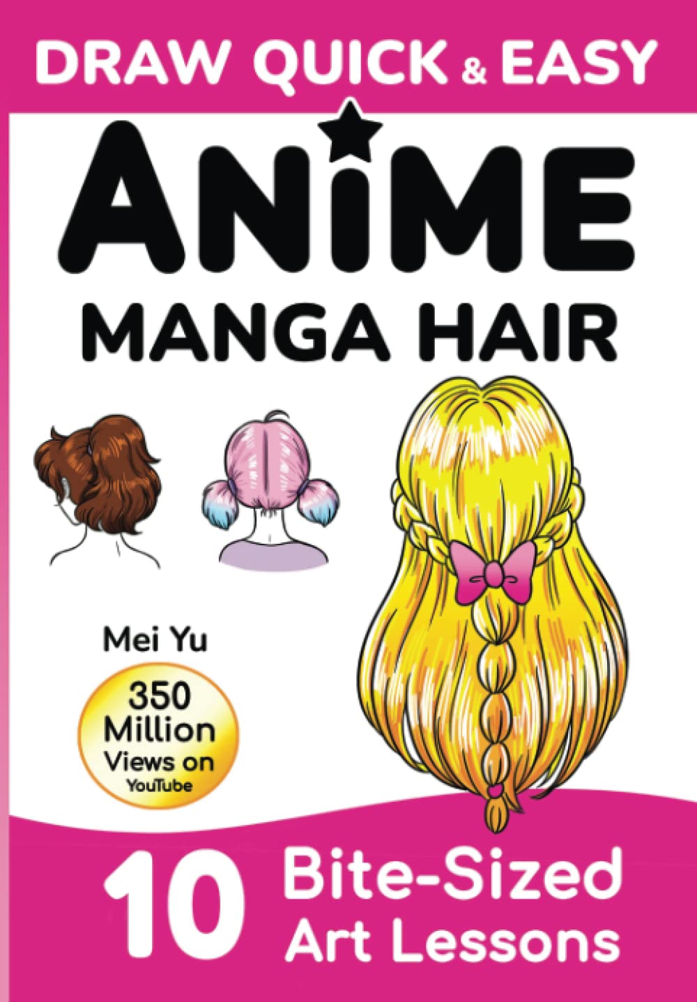 Amazon.com: Draw Quick & Easy Anime Manga Hair: How to Draw Hair Step ...