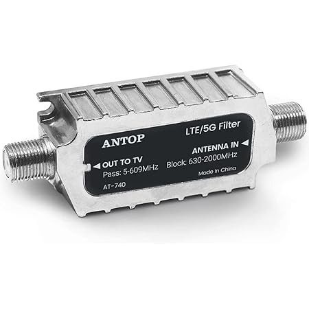 Amazon.com: Philips LTE Filter for TV Antenna, Filters 4G 5G LTE Signal ...