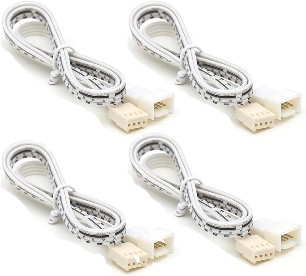 Amazon.com: Flexible Extension Cables for AIBOO RGB Color Changing LED ...